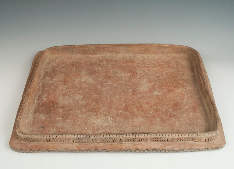Pre-Columbian Terracotta Game Board or Tablet, Chachapoyas, Northern ...