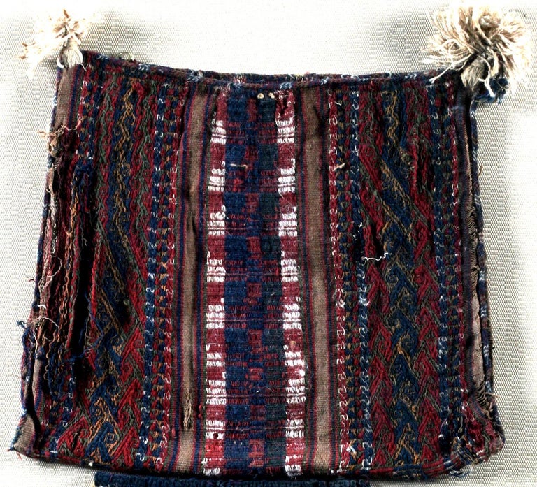Pre-Columbian Textile Inca Multi-Color Shaman’s Coca Leaf Bag, Peru ...