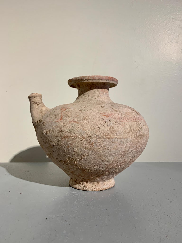 Pre-Khmer Pottery Pouring Vessel, Kendi, 6th-8th Century, Cambodia For ...