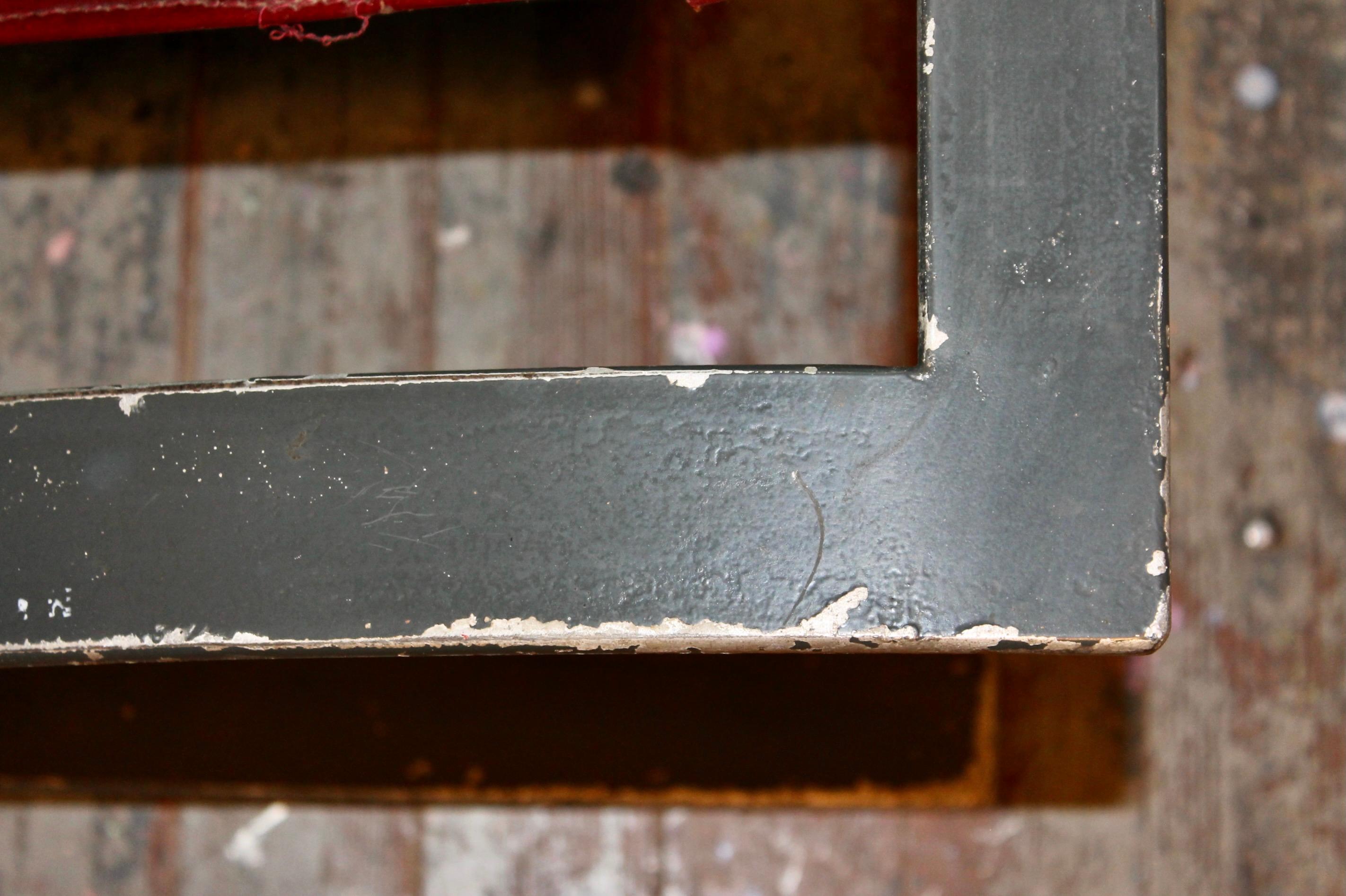 Pre Knoll pair Mies Barcelona Chair Frames For Sale at 1stDibs