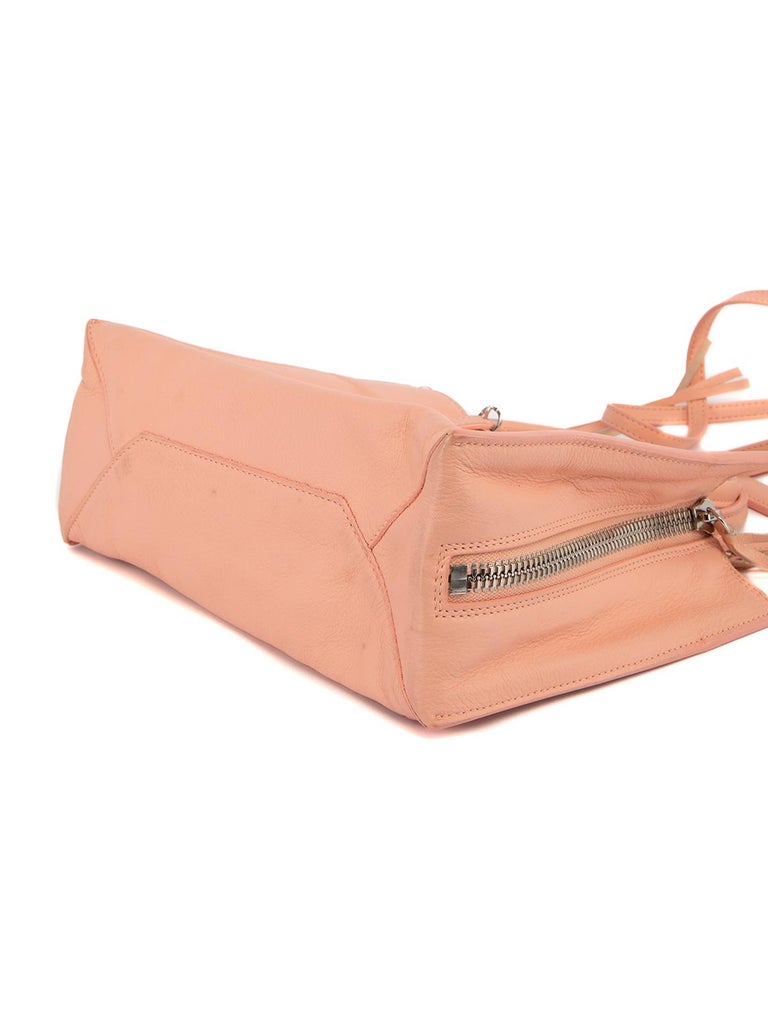 Pre-Loved Balenciaga Women's Papier Leather Bag For Sale at 1stDibs