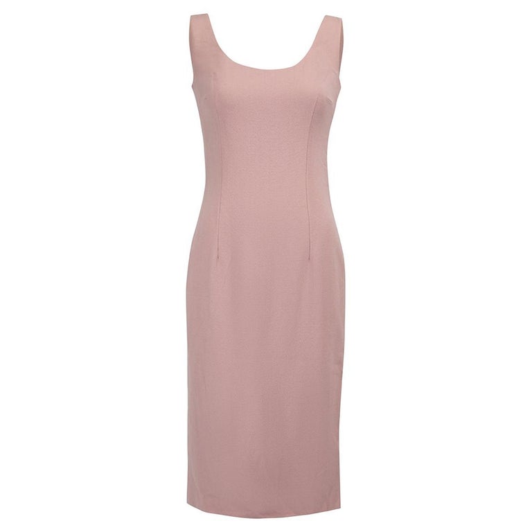 Robe sans manches en laine rose pour femme Dior Pre-Loved En vente sur ...