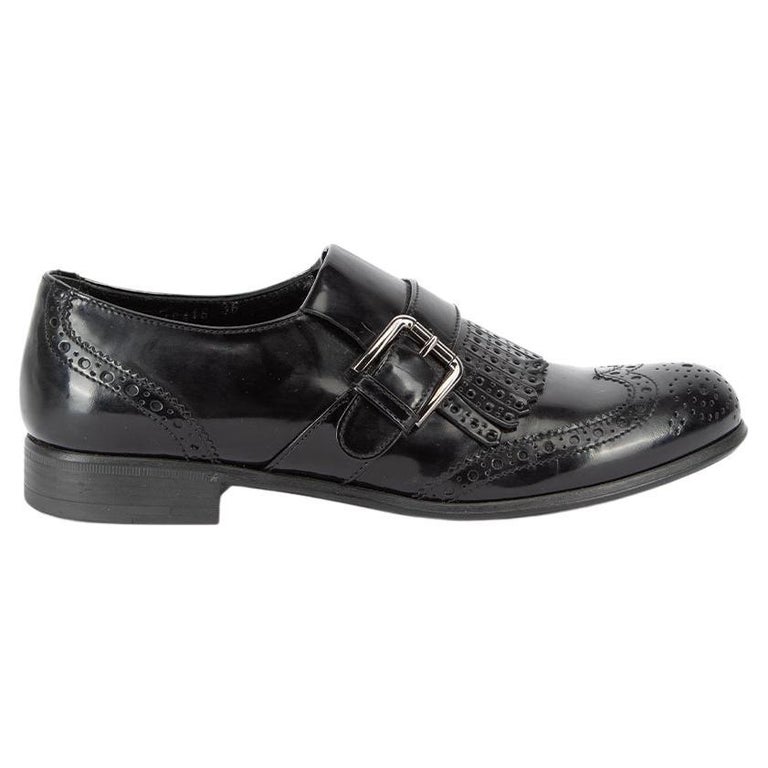 Pre-Loved Dolce and Gabbana Women's Black Patent Leather Buckle Accent ...