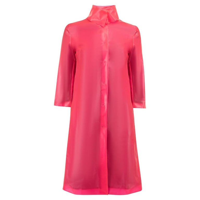 Pre-Loved Dolce and Gabbana Women's Neon Pink Sample Longline PVC ...