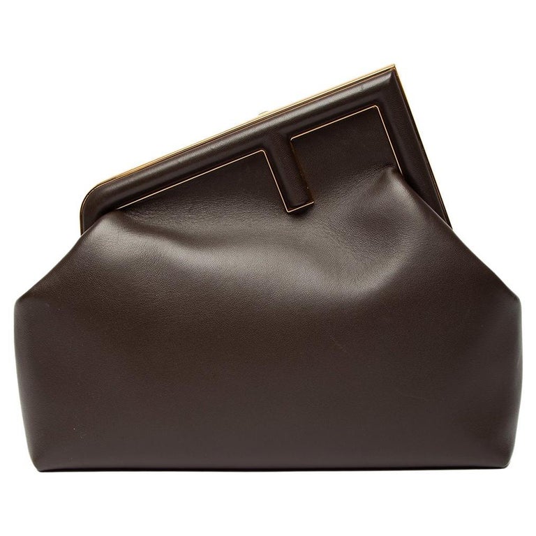 Pre-Loved Fendi Women's Fendi First Medium Clutch Leather bag *current ...
