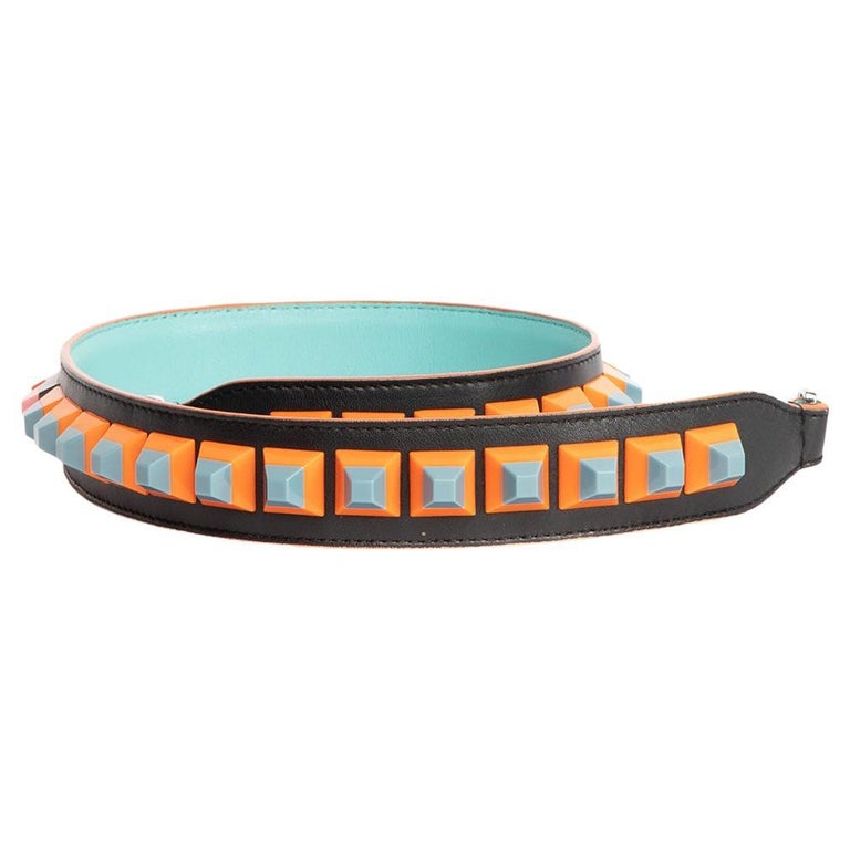 Pre-Loved Fendi Women's Multicolour Leather Studded Strap For Sale at ...