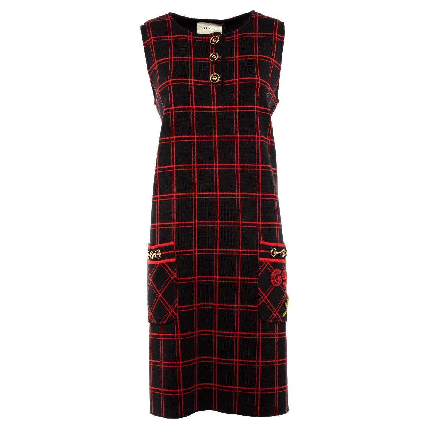 Famous Gucci Flora Print Floral Crochet Knit Macrame Dress at 1stDibs