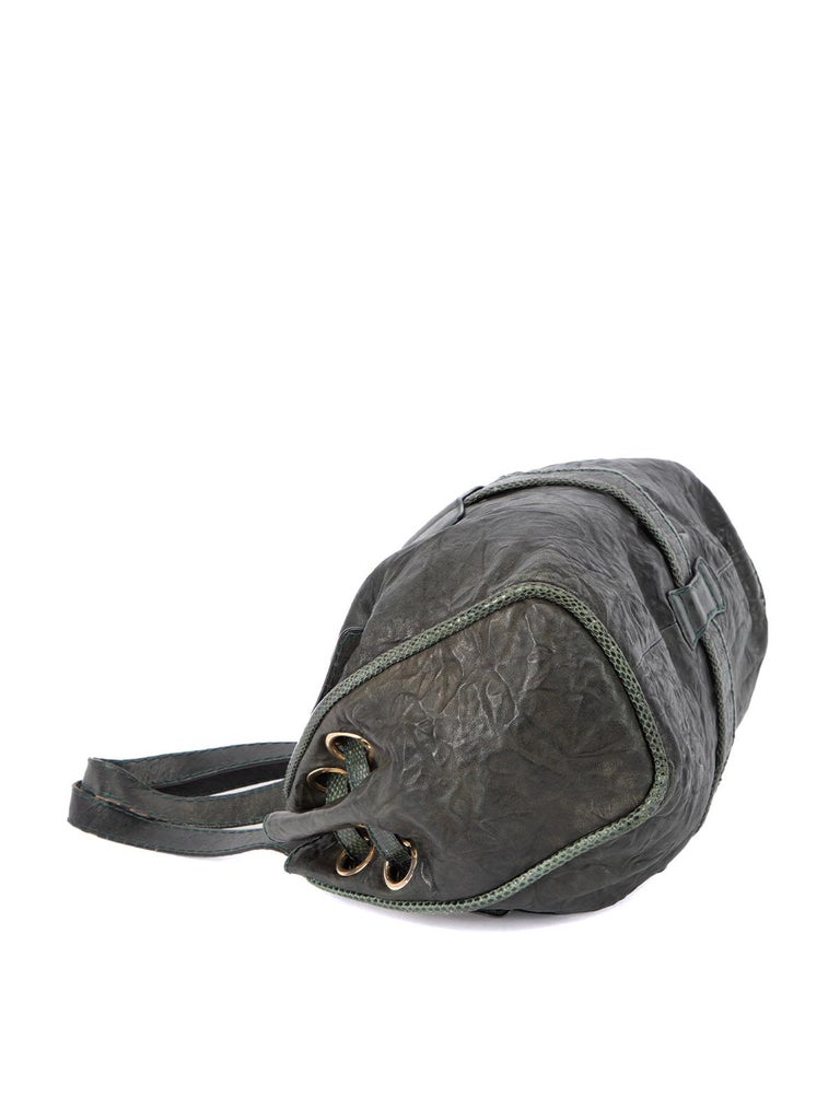 Pre-Loved Jimmy Choo Women's Vintage Dark Green Leather Ramona Shoulder ...