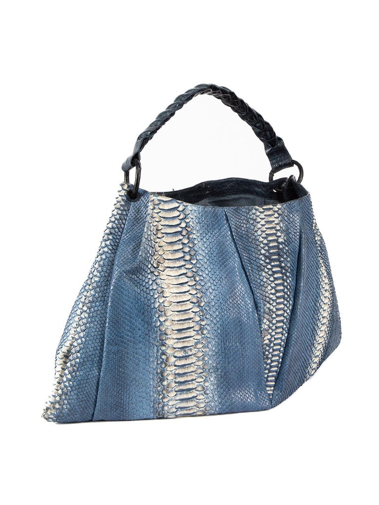 Pre-Loved Nancy Gonzalez Women's Genuine Python Reticularis Tote Bag For Sale at 1stDibs