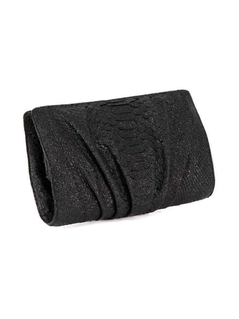 Pre-Loved Nancy Gonzalez Women's Genuine Python Reticulatus Clutch Bag ...