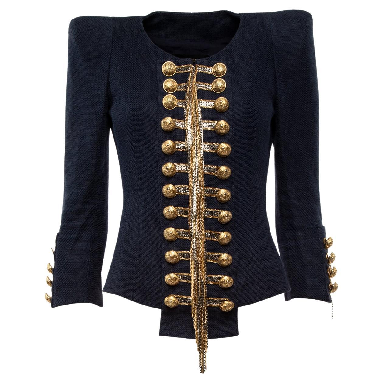 Pierre Balmain Paris red rose light wool jacket For Sale at 1stDibs ...