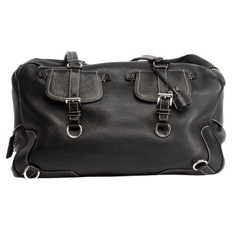 Pre-Loved Prada Women's Leather Shoulder Bag For Sale at 1stDibs