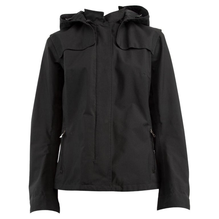 Pre-Loved Prada Women's Nylon Utility Jacket For Sale at 1stDibs