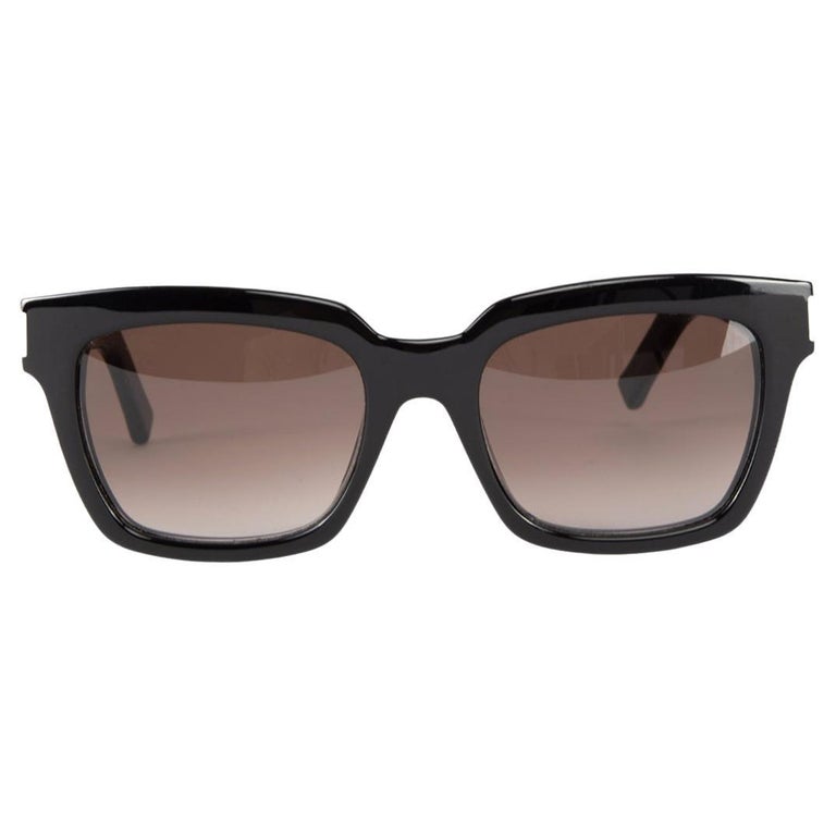 Pre-Loved Saint Laurent Women's Square Frame Sunglasses For Sale at 1stDibs