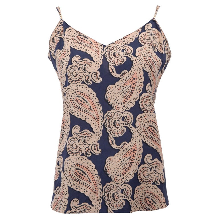 Pre-Loved Stella McCartney Women's Paisley Patterned Spaghetti Strap ...