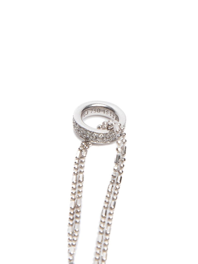 Pre-Loved Unbranded Women's Circular Ring Pendant Necklace For Sale at ...