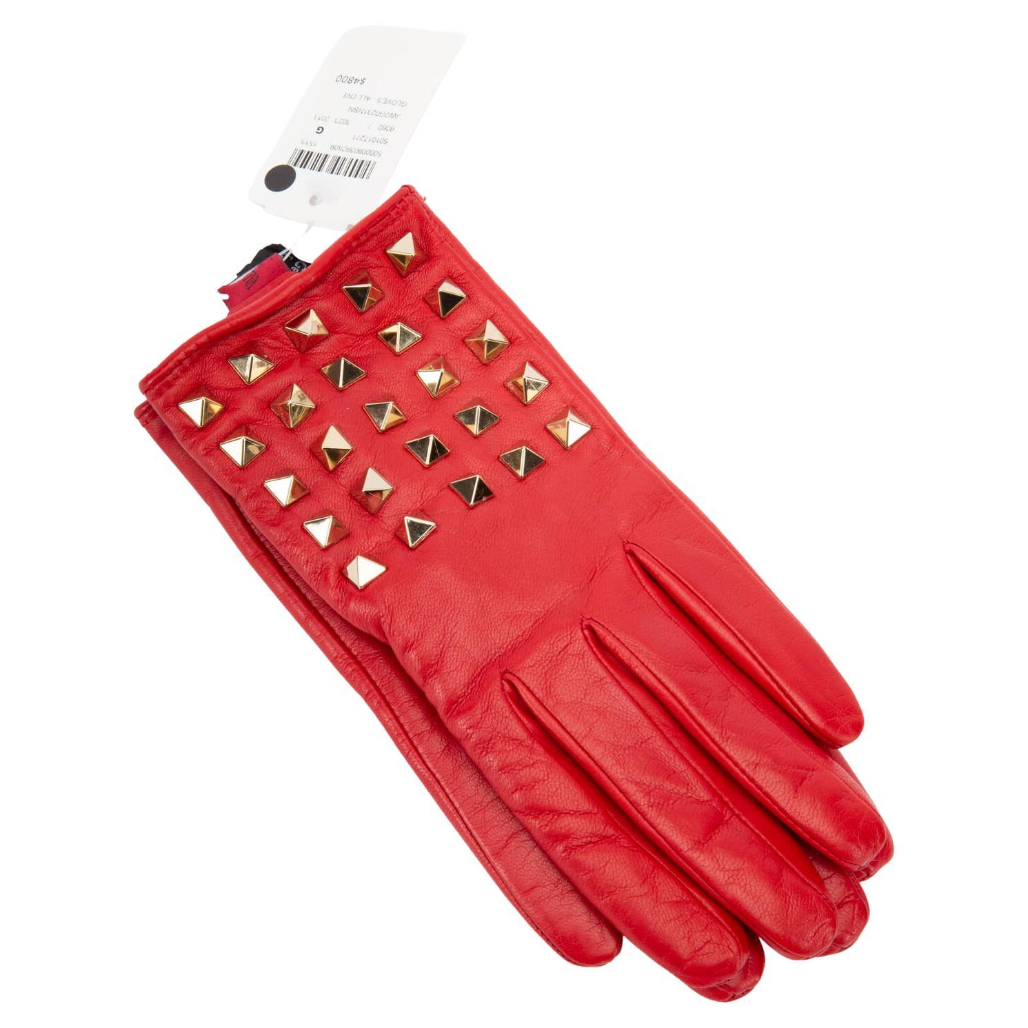 Azzedine Alaia Iconic Red Gauntlets at 1stDibs | couturier gauntlets ...