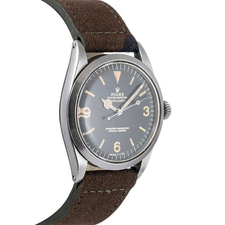 Pre-Owned C/1967 Rolex Gilt Dial Explorer Ref. #1016 at 1stDibs | rolex ...