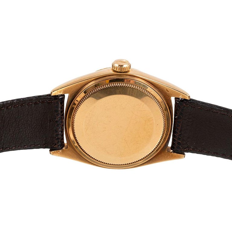 Pre-Owned Rolex “Bark” Bezel Day-Date Ref. #1807 with Original Papers ...