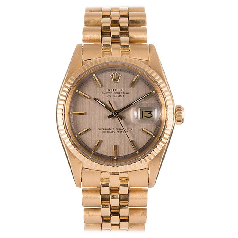 Rolex Stainless Steel "Bull's Eye" Dial l Stylized Wristwatch Ref 4498 ...