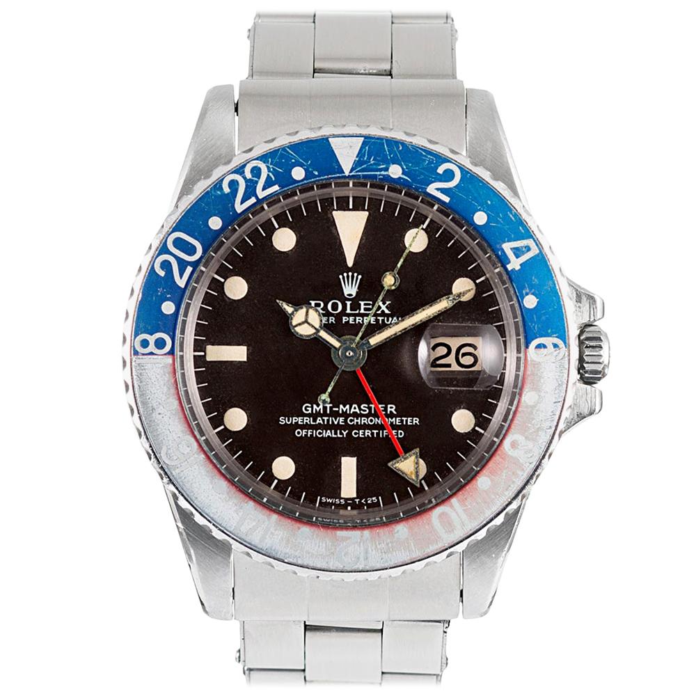 Rolex Gmt Tropical Dial - For Sale on 1stDibs