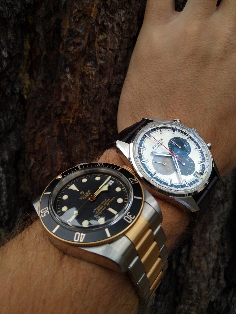 Pre-Owned Tudor Black Bay Heritage Two-Tone Watch Box/Papers 2019 For ...