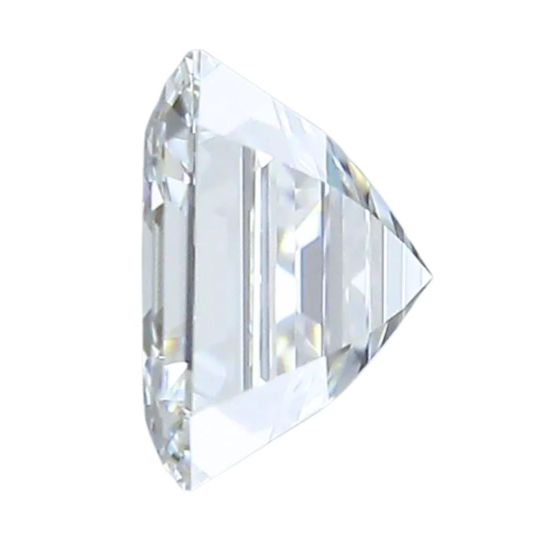 Precious 0.58ct Ideal Cut Square Diamond - GIA Certified For Sale at ...