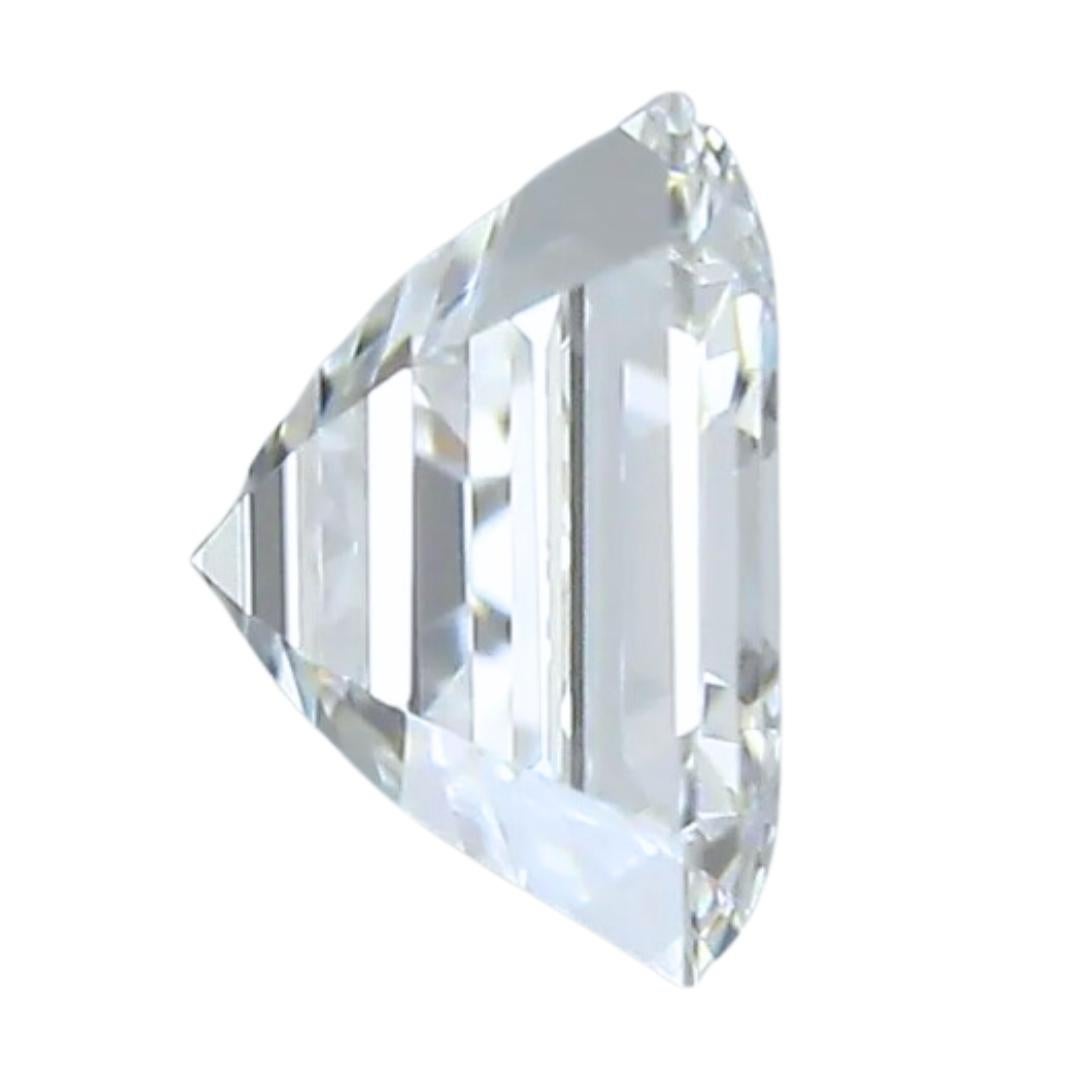 Precious 0.58ct Ideal Cut Square Diamond - GIA Certified For Sale at ...
