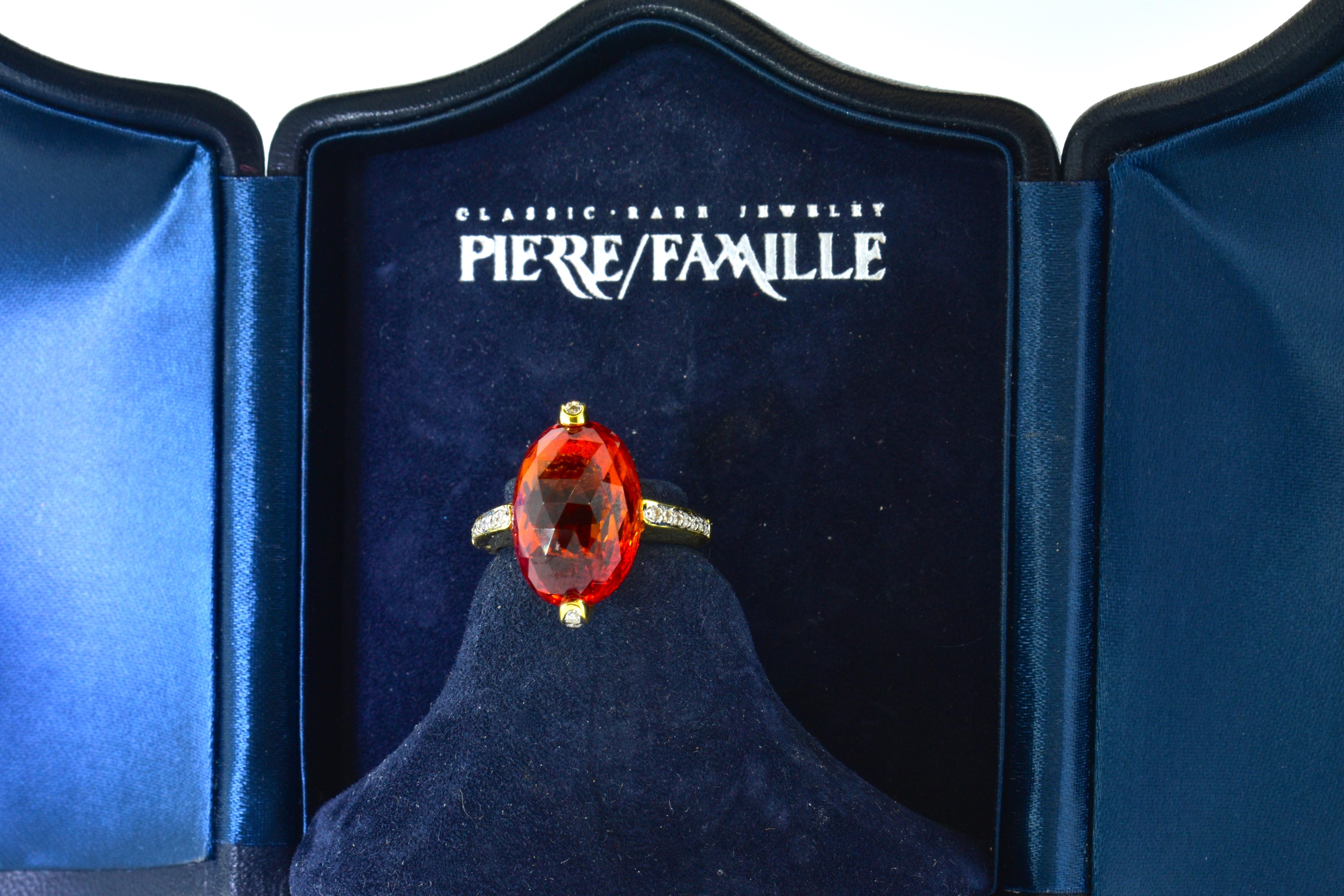Precious Topaz and Diamond Ring by Gadi For Sale at 1stDibs | gadi ring ...