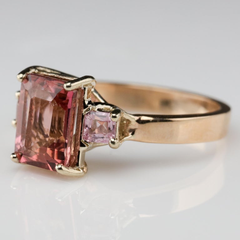 Precious Topaz Engagement Ring Diamond Alternative at 1stDibs | best ...