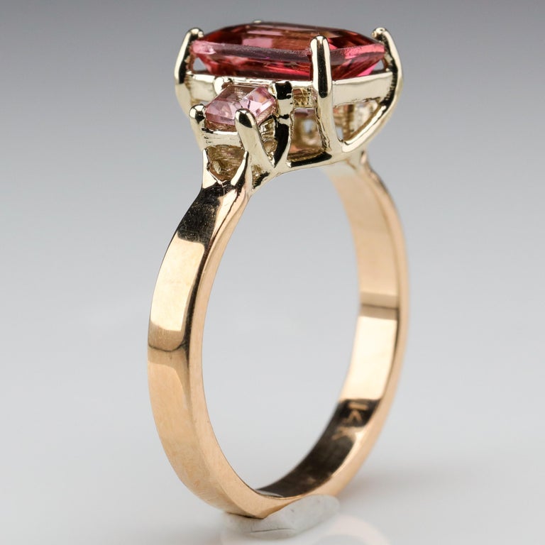 Precious Topaz Engagement Ring Diamond Alternative at 1stDibs | best ...