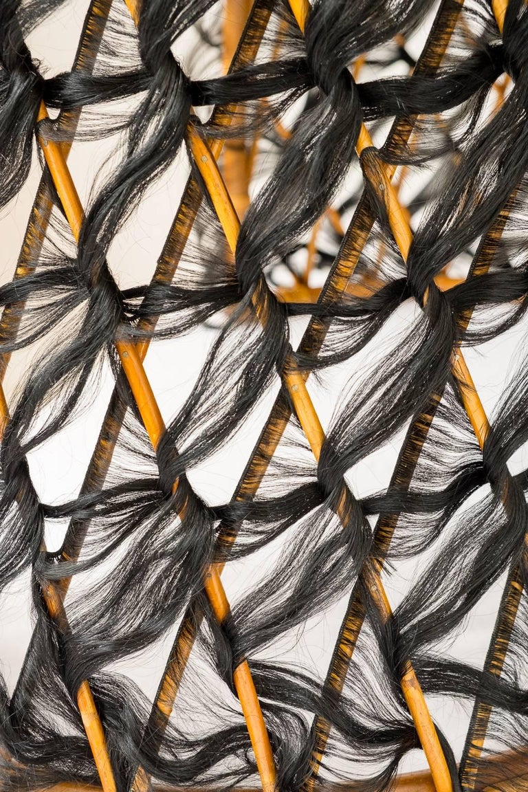 Precious Vanity, rattan and synthetic fibers, Art Modern For Sale at ...