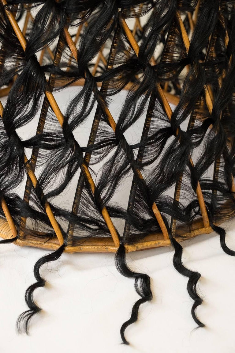 Precious Vanity, rattan and synthetic fibers, Art Modern For Sale at ...