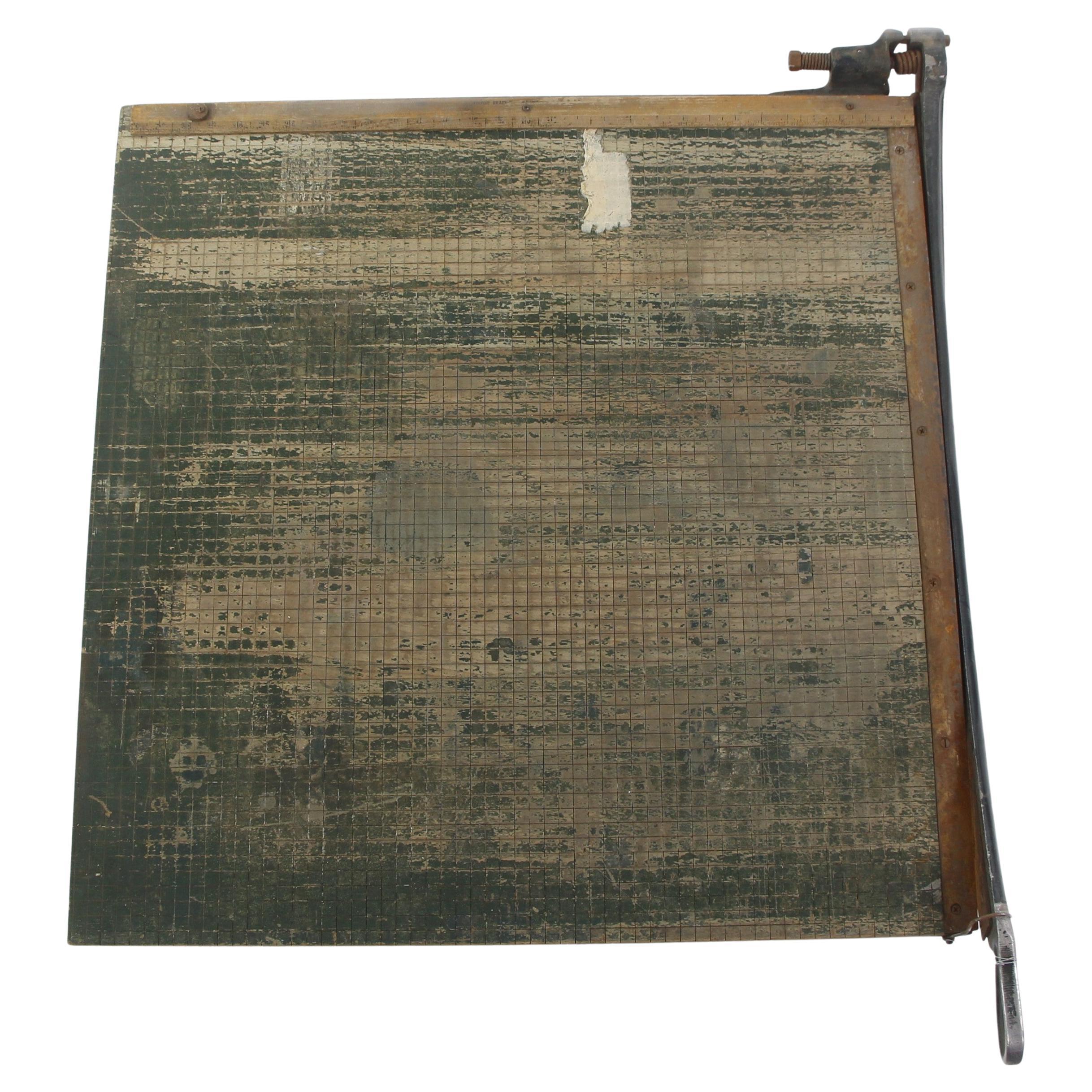 Antique, Industrial Reliance Paper Cutter at 1stDibs | antique paper ...