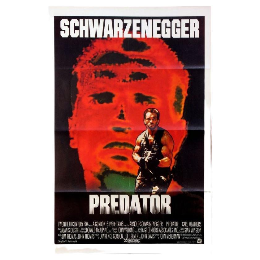 Predator, Unframed Poster, 1987 For Sale at 1stDibs | 1987 winston poster