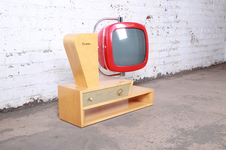 Predicta Chalet Mid-Century Modern Space Age Television by Telstar at ...