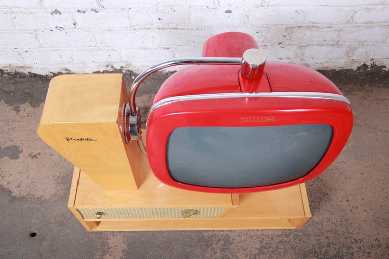 Predicta Chalet Mid-Century Modern Space Age Television by Telstar at ...