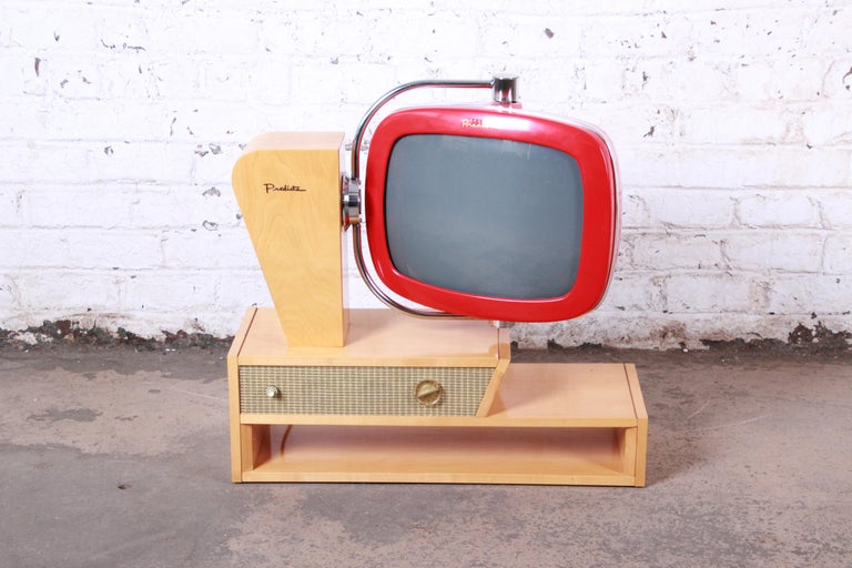 Predicta Chalet Mid-Century Modern Space Age Television by Telstar at ...