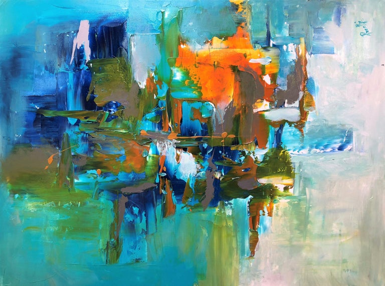 Preethi Mathialagan - Virtual, Painting, Acrylic on Canvas For Sale at ...