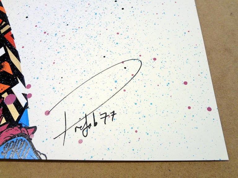 Prefab77 - PREFAB77: Outlandos D'amour. Limited edition screen print ...