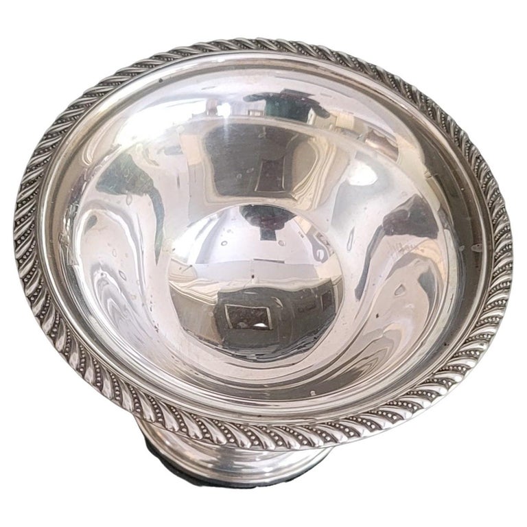 Preisner Silver Company Footed and Weighted Sterling Silver Candy / Nut ...