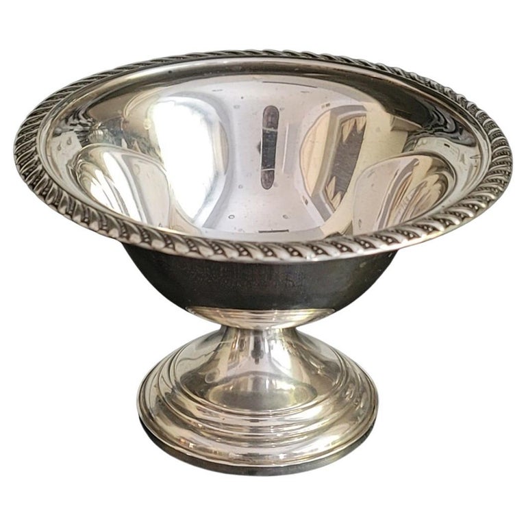 Preisner Silver Company Footed and Weighted Sterling Silver Candy / Nut ...