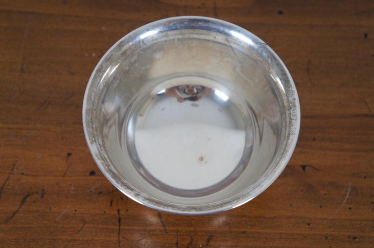 Preisner Vintage Art Deco PS Co Sterling Silver Footed Ice Cream Bowl ...