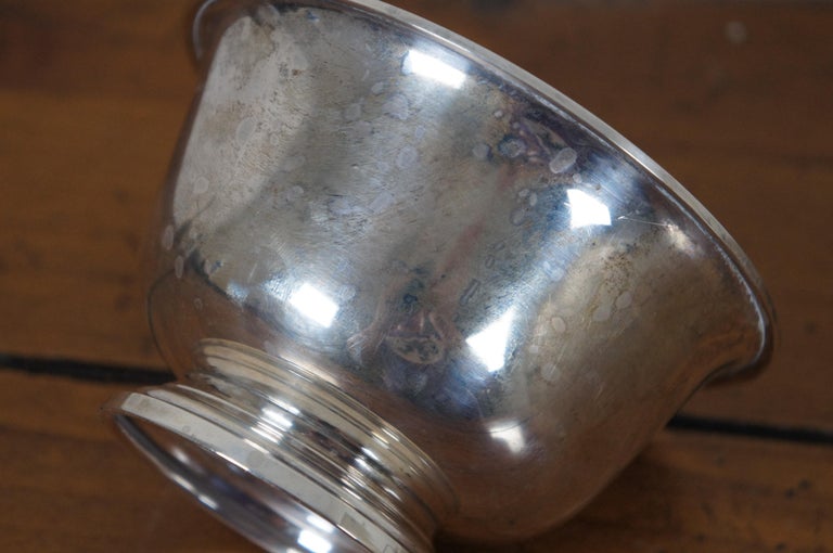 Preisner Vintage Art Deco PS Co Sterling Silver Footed Ice Cream Bowl ...