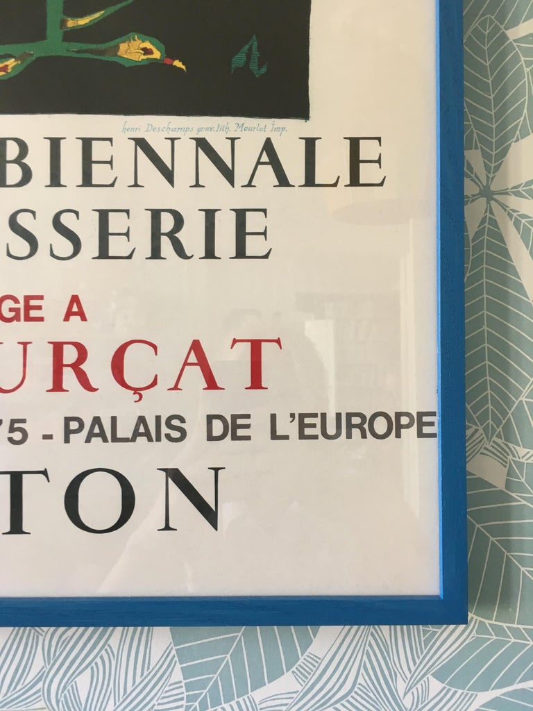 Première Biennale Hommage a Jean Lurcat Vintage Exhibition Poster ...