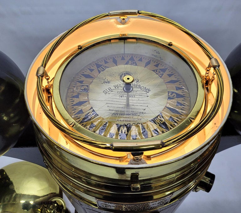Premium Ships Binnacle by Whyte Thomson and Co’s For Sale at 1stDibs