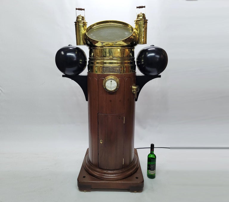 Premium Ships Binnacle by Whyte Thomson and Co’s For Sale at 1stDibs