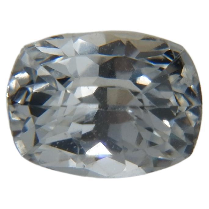 Premium: Vivid Crisp White Sapphire, Diamond like For Sale at 1stDibs
