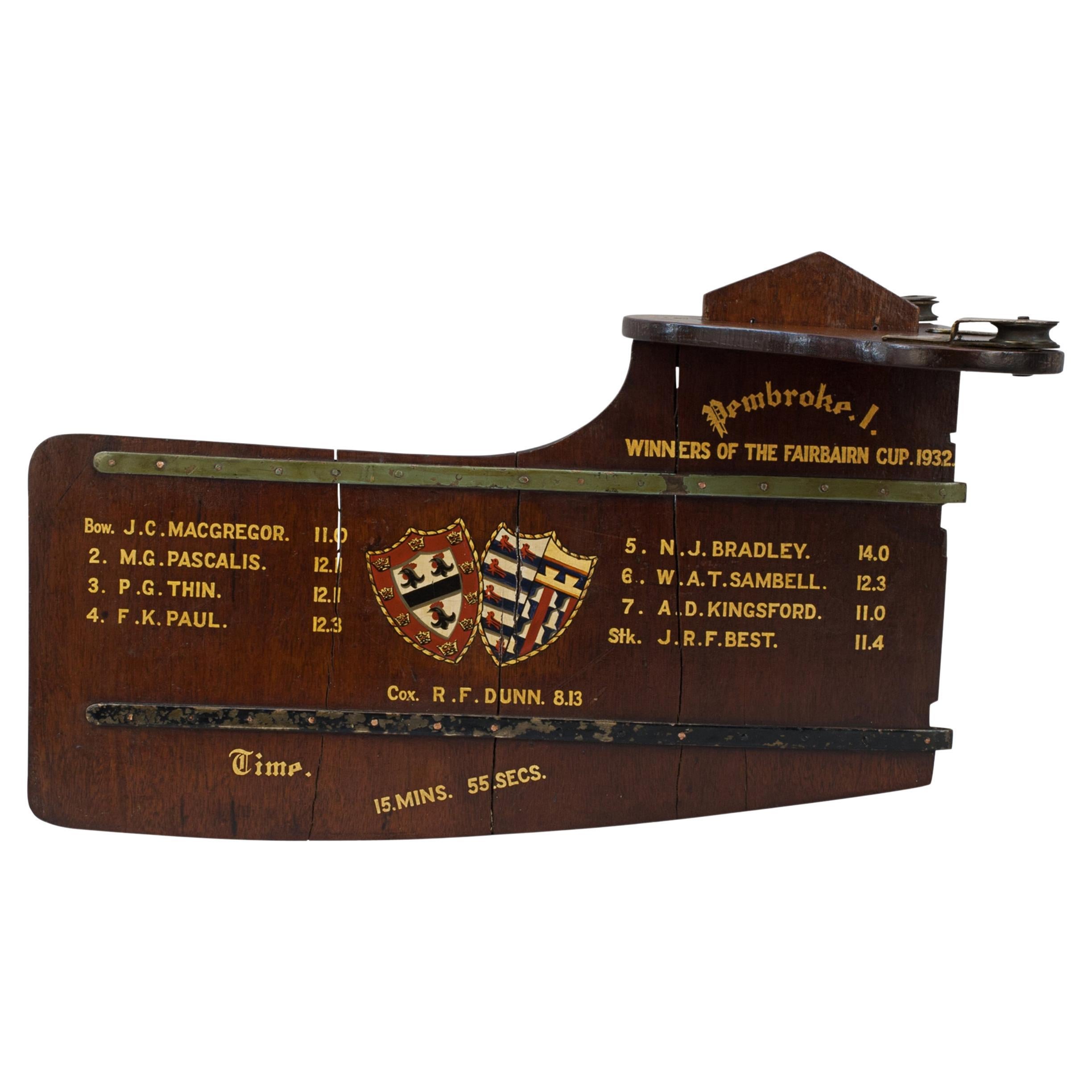 Antique Bronze Rudder Yoke, Rowing, Yachting and Sailing Interest For ...