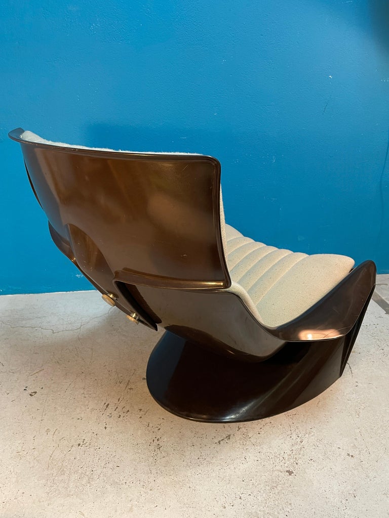 President Meteor Lounge Chair and Ottoman by Steen Ostergaard for Cado ...